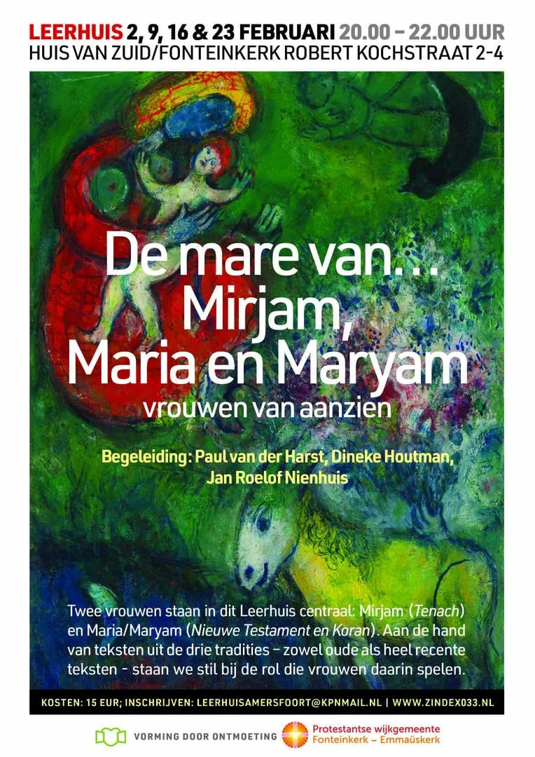 Leerhuis februari: de mare van Mirjam, Maria en Maryam - Fonteinkerk ...